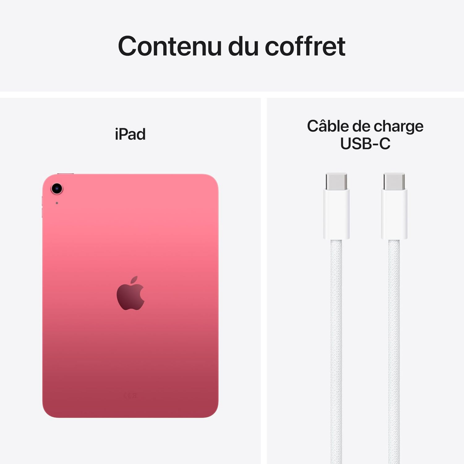 Megavente | Apple iPad 2025, Puce A16 (11 pouces, Wi-Fi, 256 Go - Rose