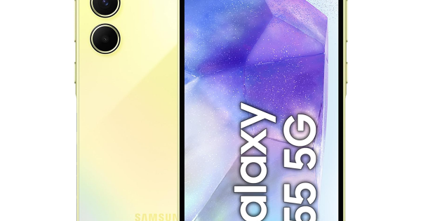 Megavente | Samsung Galaxy A55 5G Smartphone (Double SIM, 8+128Go) - Lime